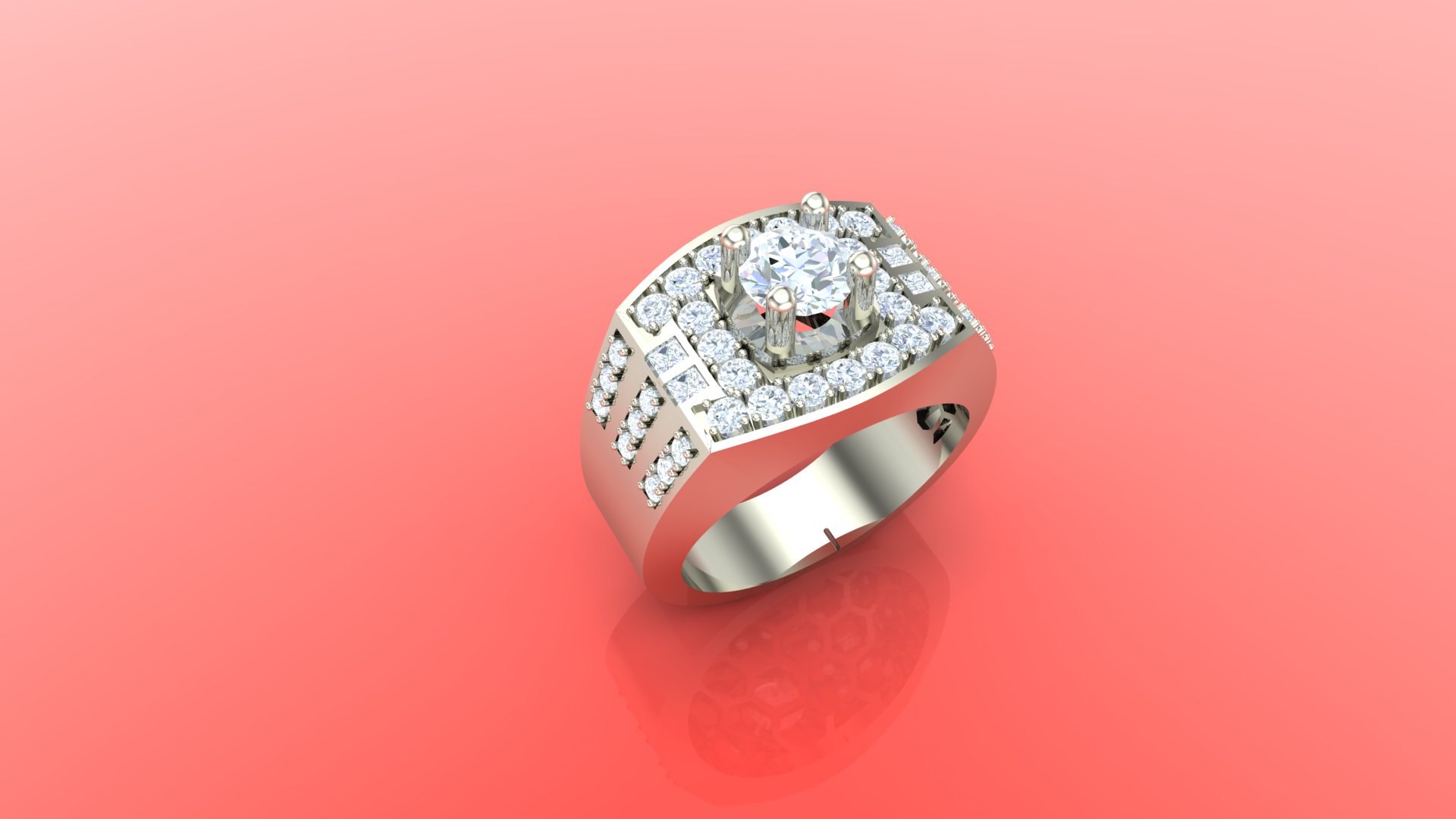 TU3 RING DIAMOND 3D Model - TurboSquid 2089777