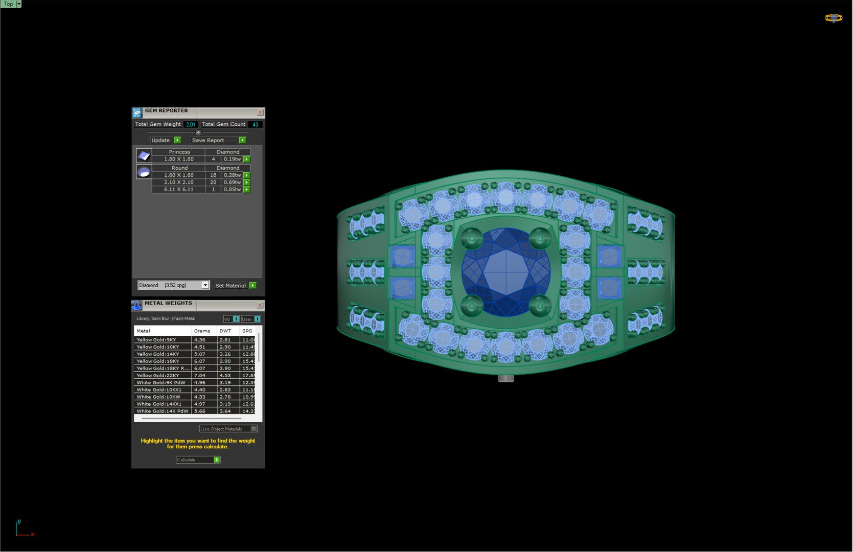 TU3 RING DIAMOND 3D Model - TurboSquid 2089777