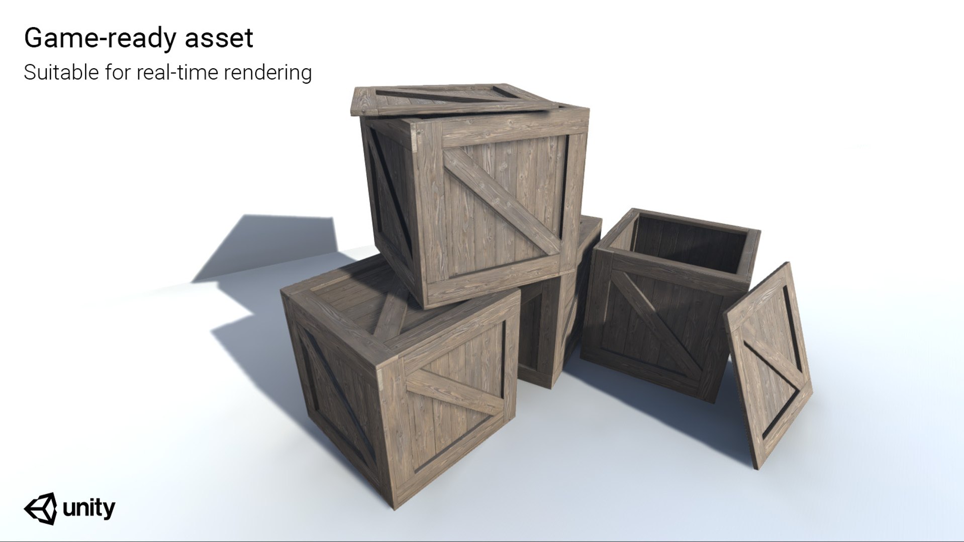 Wood crate open variation 3D model - TurboSquid 1232050