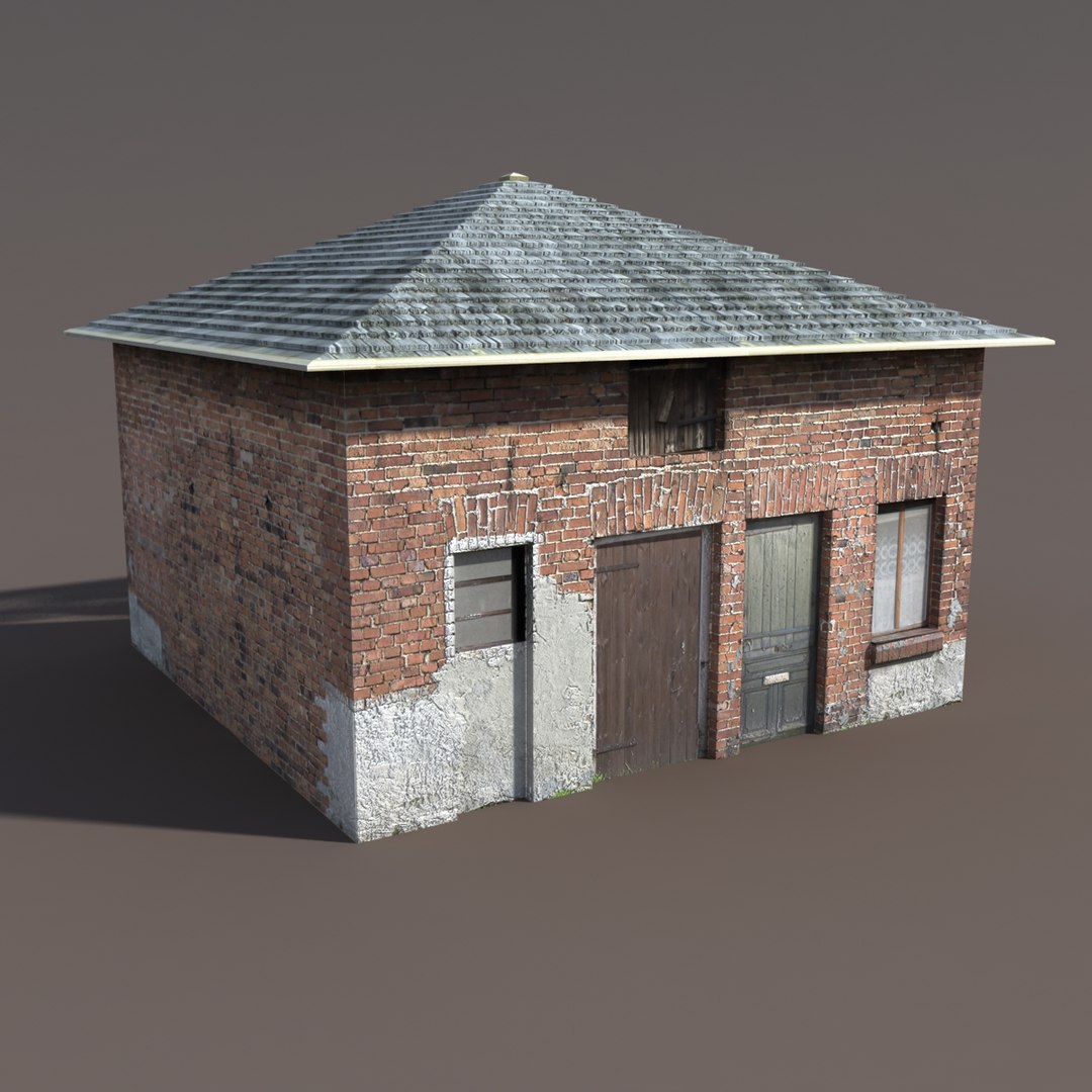 Old Barns 3d Model