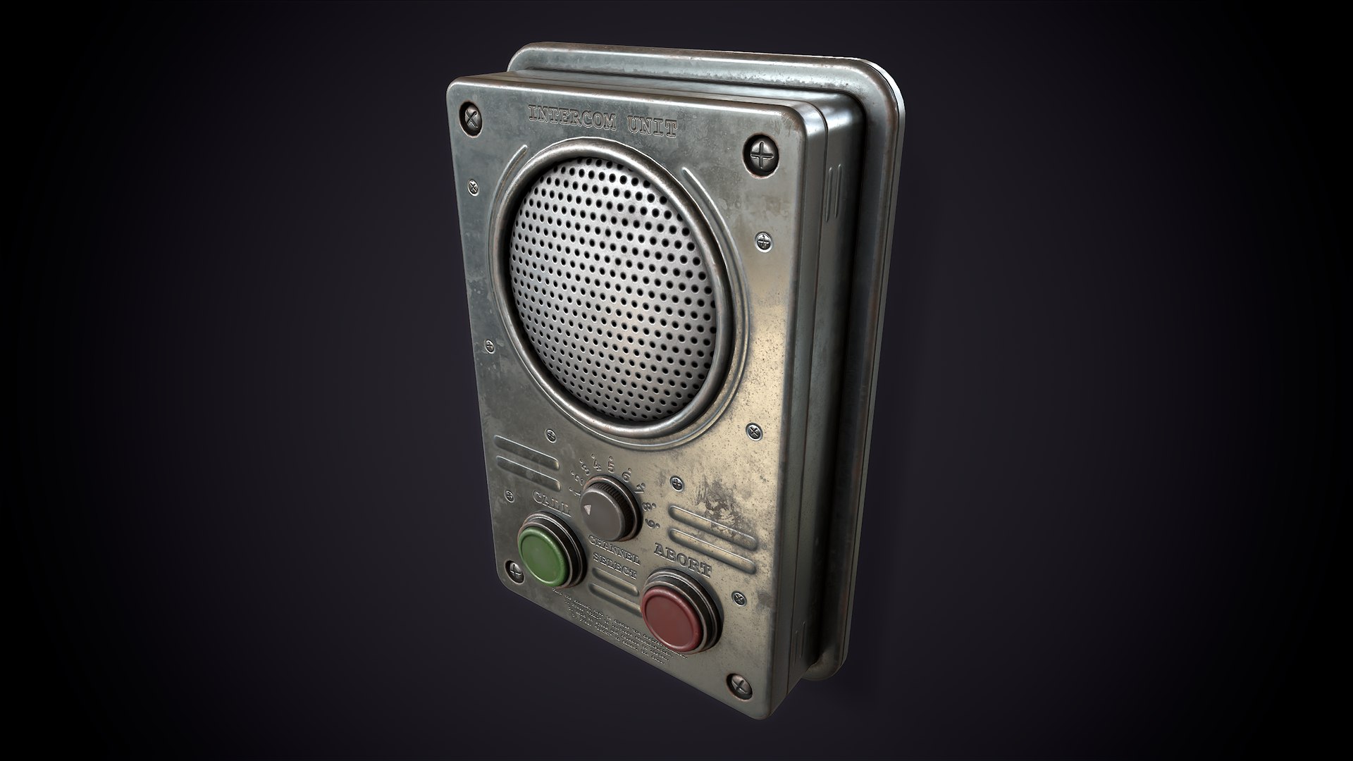Intercom 3D Model - TurboSquid 2354586