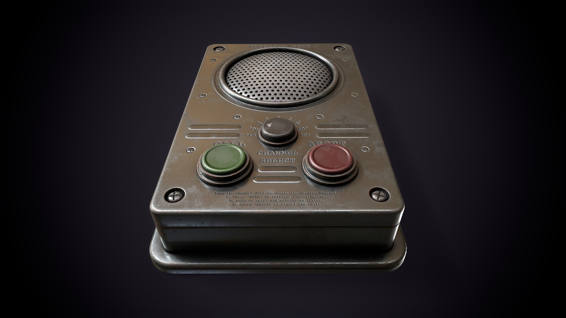 Intercom 3D Model - TurboSquid 2354586