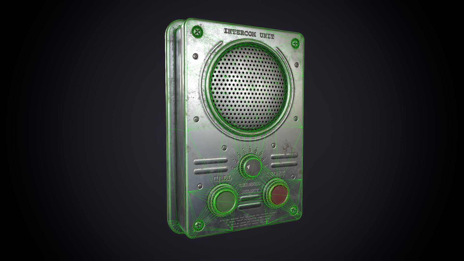 Intercom 3D Model - TurboSquid 2354586