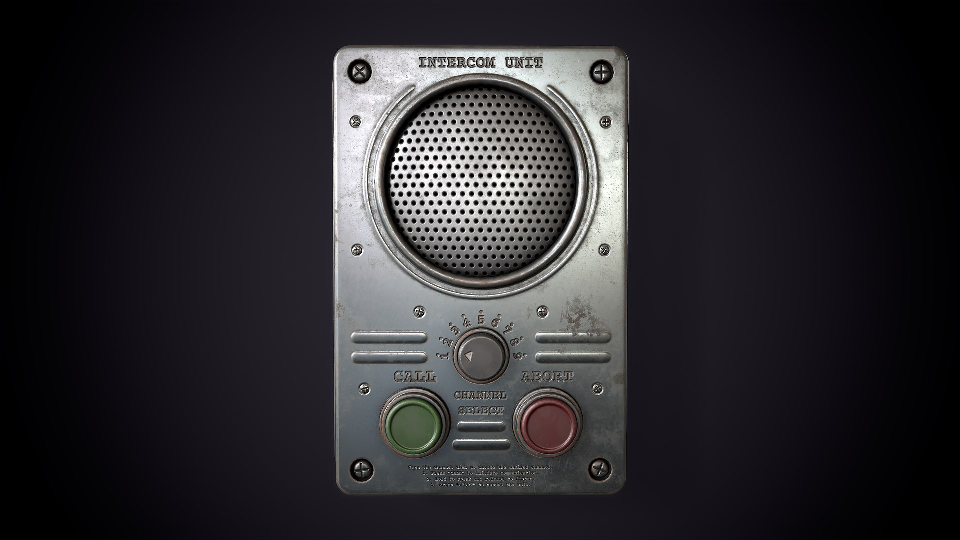 Intercom 3D Model - TurboSquid 2354586