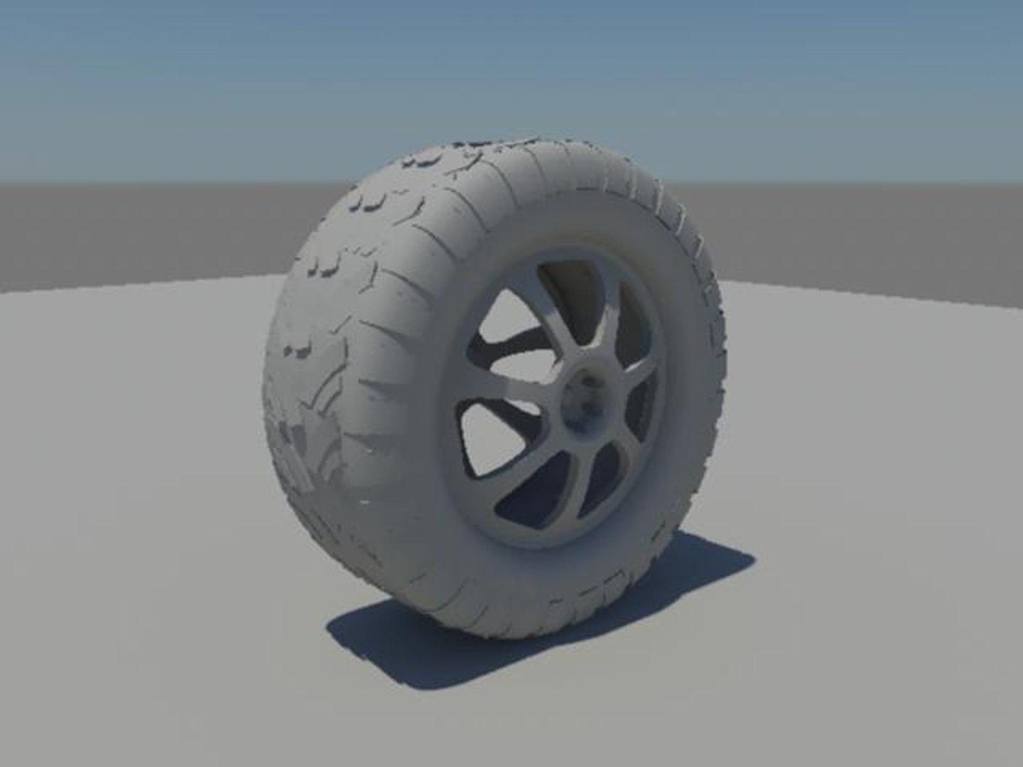 3d wheel model