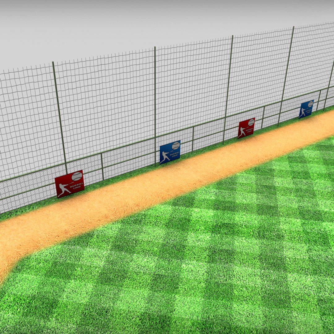 3d Baseball Stadium Model
