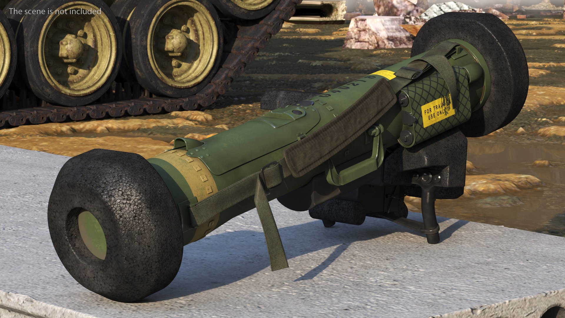 3d Model Fgm 148 Javelin Launch