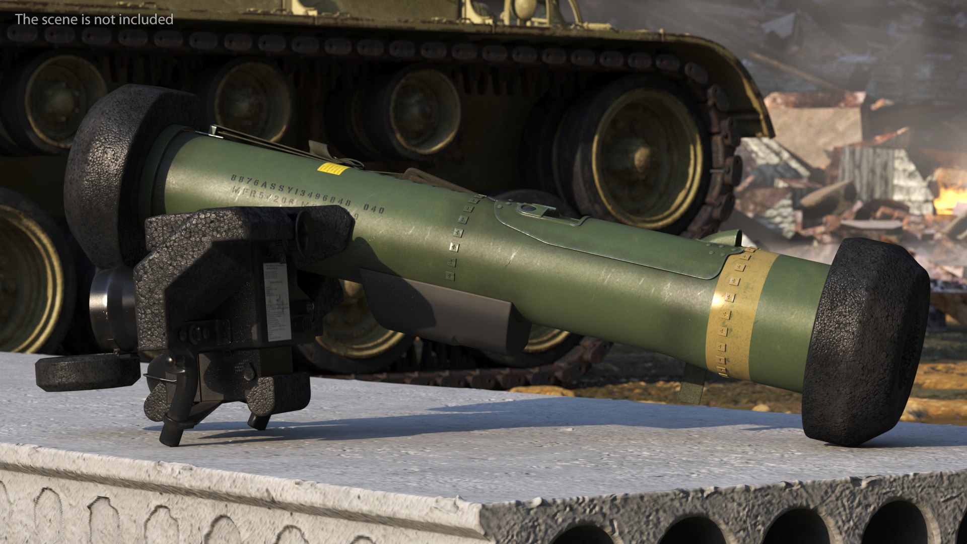 3d Model Fgm 148 Javelin Launch