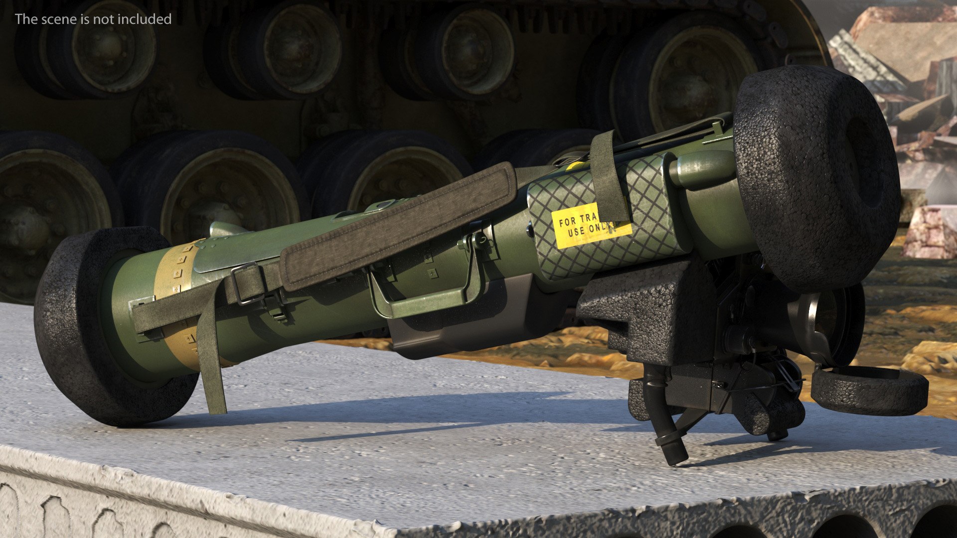 3d Model Fgm 148 Javelin Launch