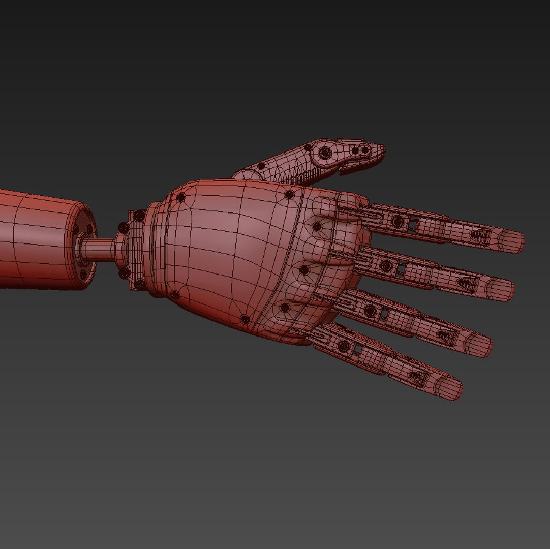 Robot Hand 3D Model - TurboSquid 1235112
