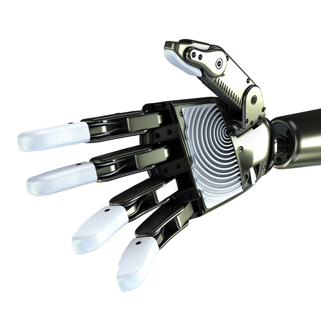 Robot Hand 3D Model - TurboSquid 1235112