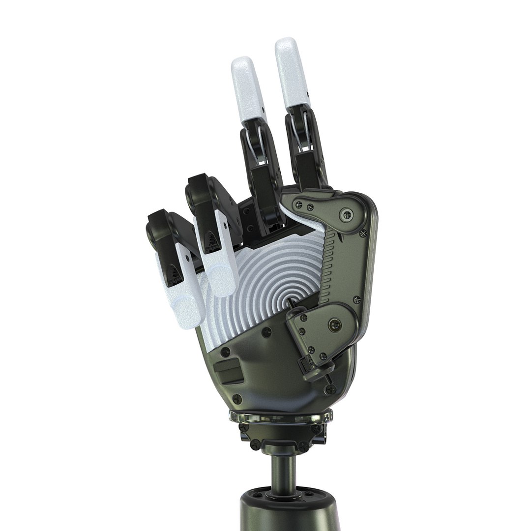 Robot Hand 3D Model - TurboSquid 1235112