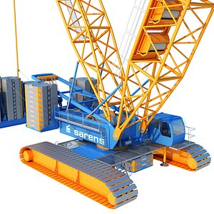 Crawler Crane 3D Models for Download | TurboSquid