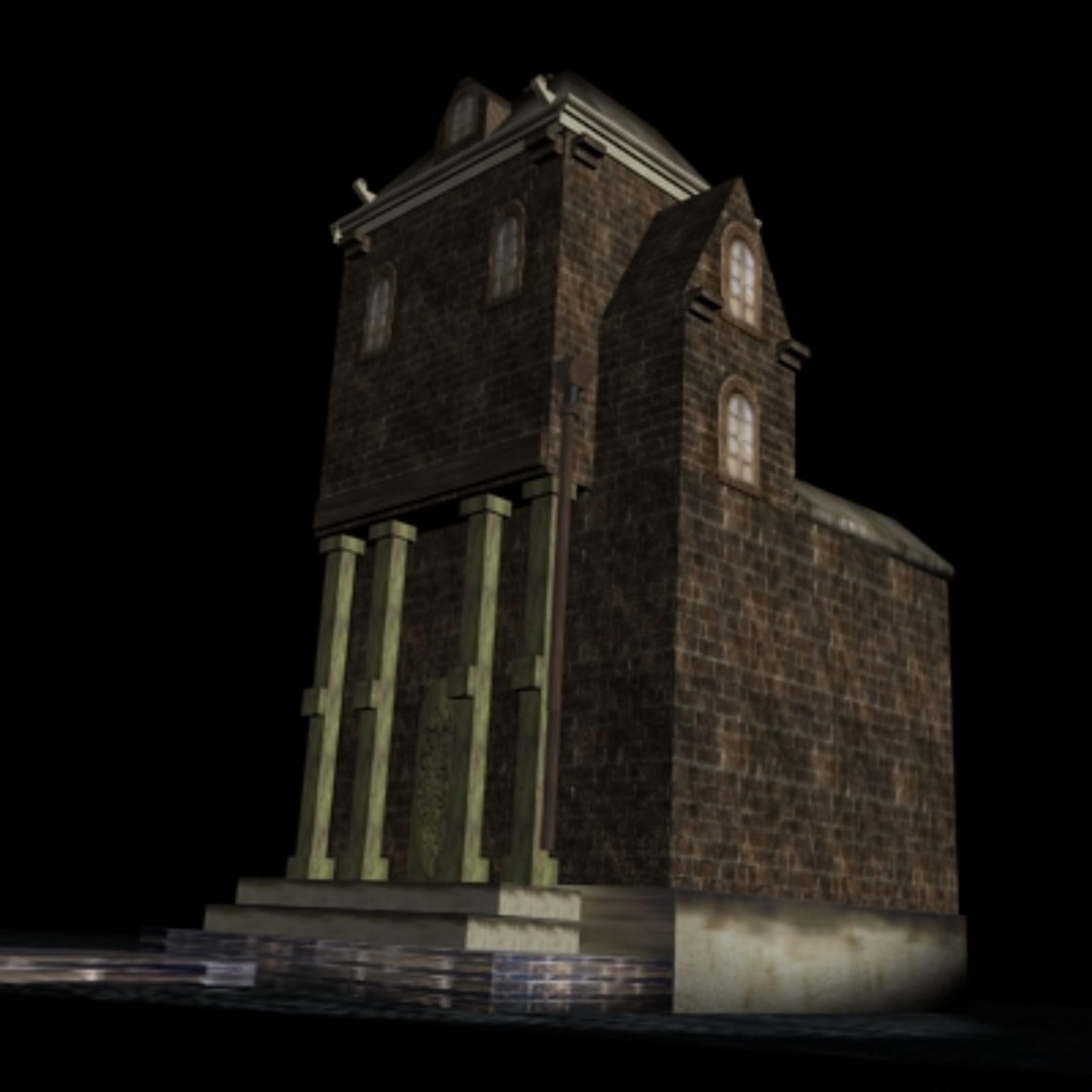 Haunted House 3d Model