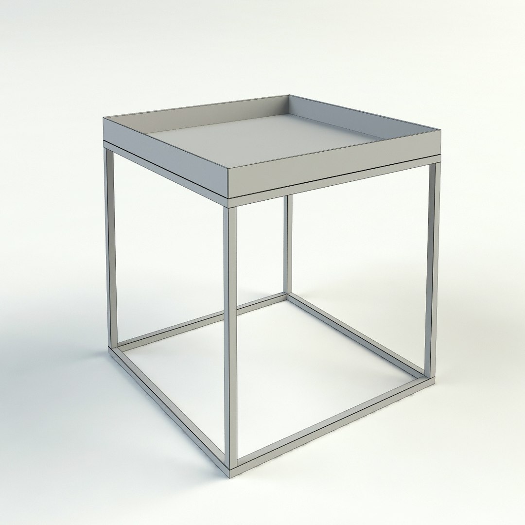 3d kiki cube table model