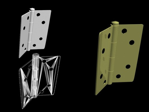 Free 3D Door-Hinges Models | TurboSquid