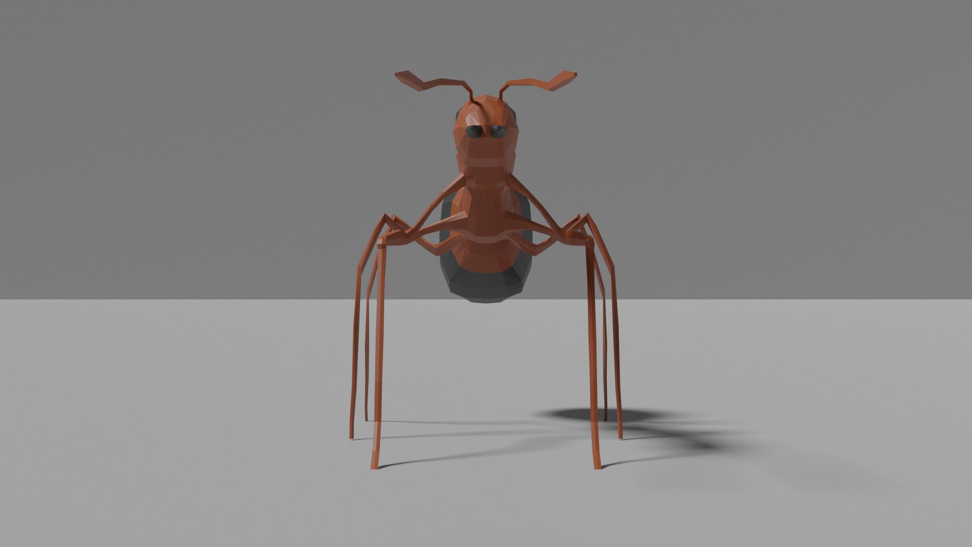 3D Low-poly Ant Model - TurboSquid 1777193