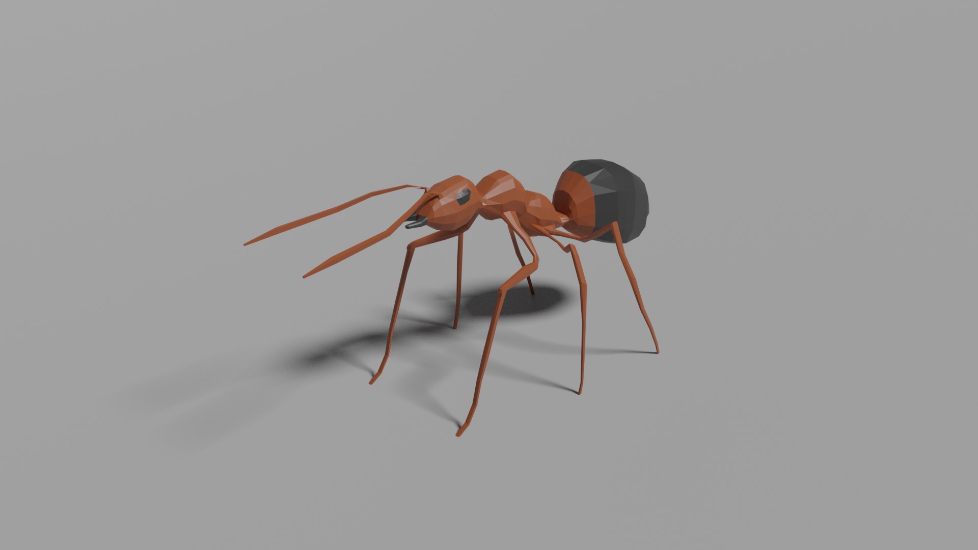 3D Low-poly Ant Model - TurboSquid 1777193