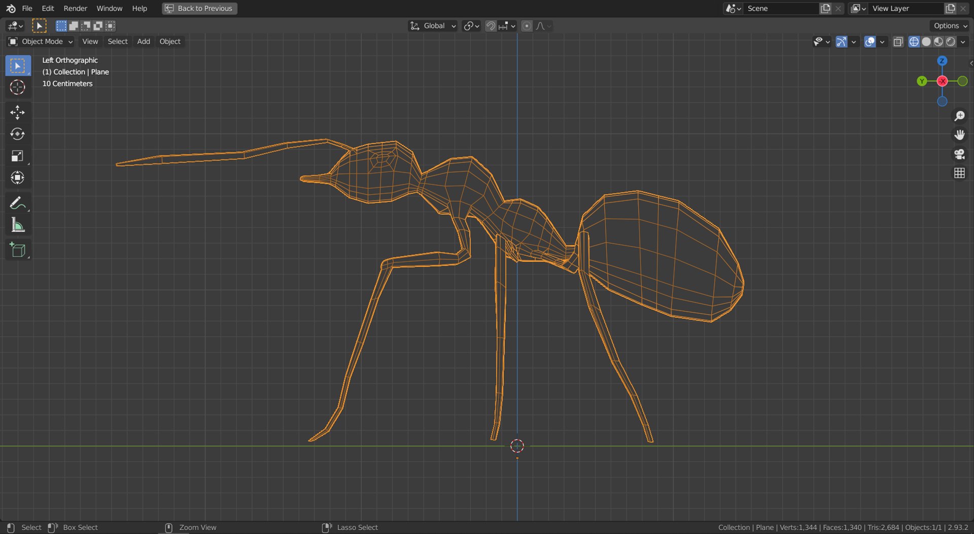 3D Low-poly Ant Model - TurboSquid 1777193