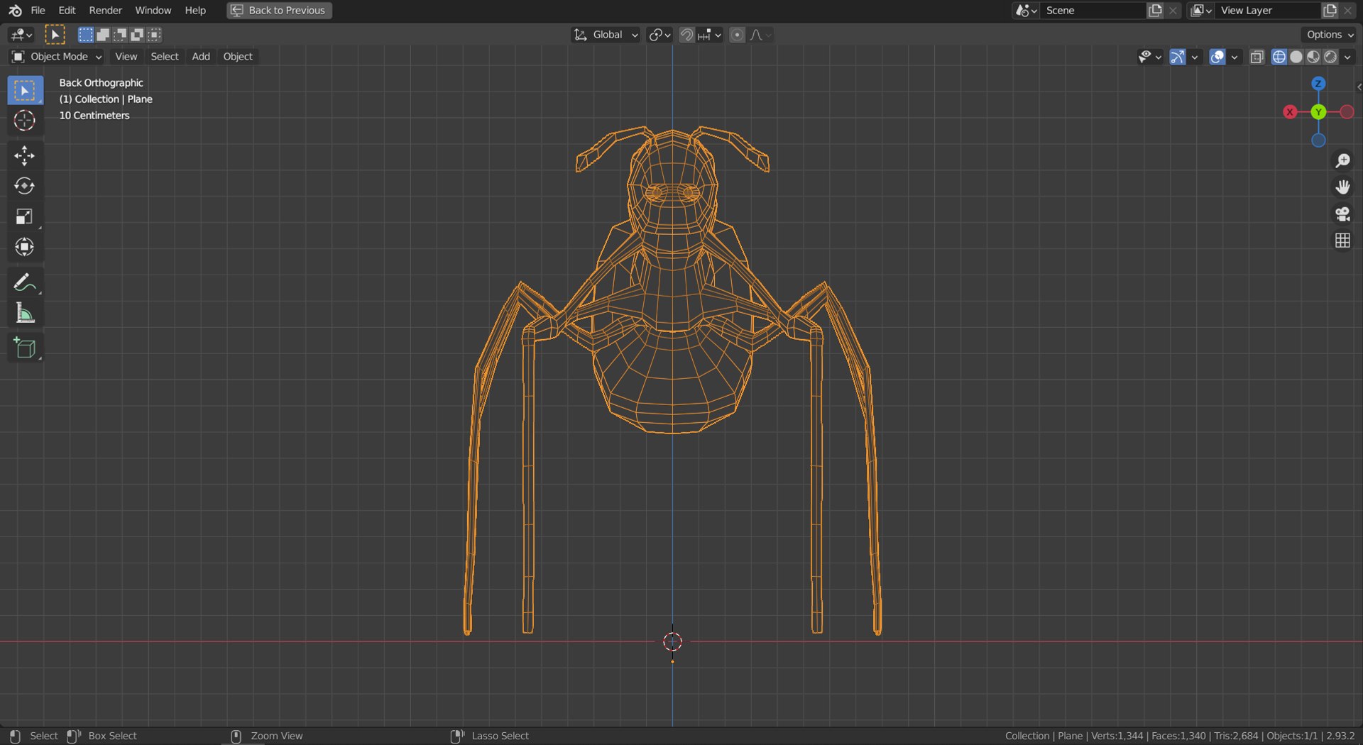 3D Low-poly Ant Model - TurboSquid 1777193