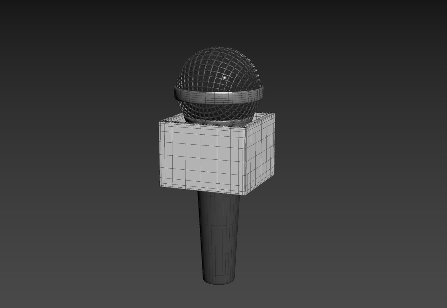 News Microphone 3D Model - TurboSquid 2284118