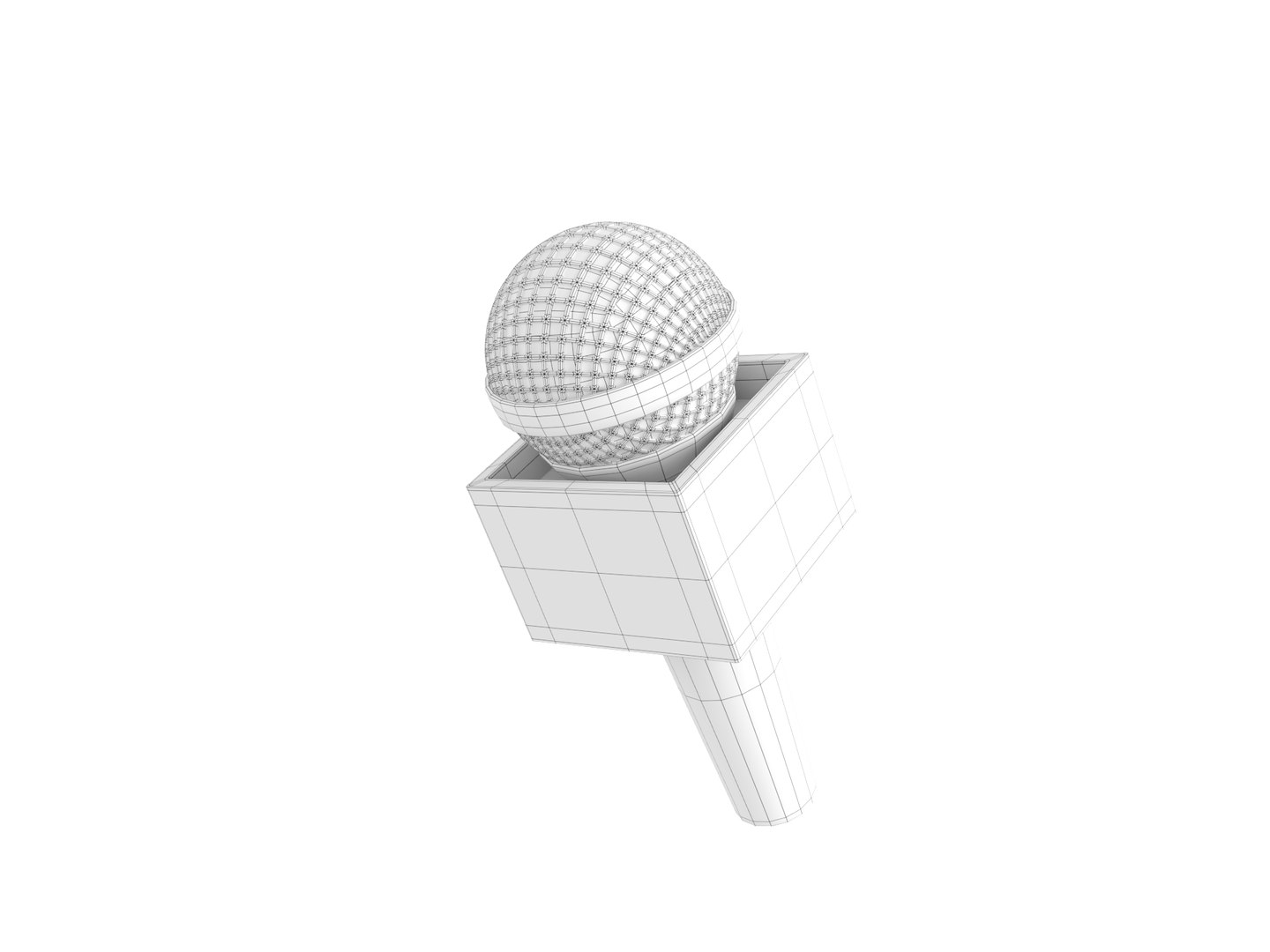 News Microphone 3D Model - TurboSquid 2284118