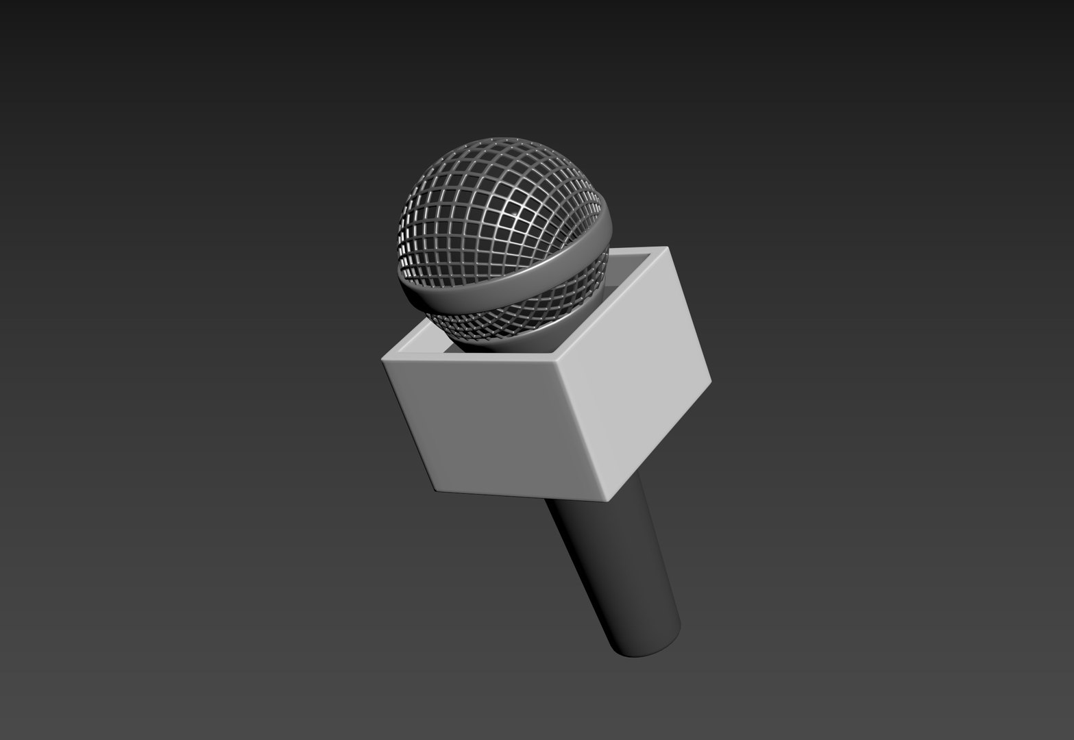 News Microphone 3D Model - TurboSquid 2284118