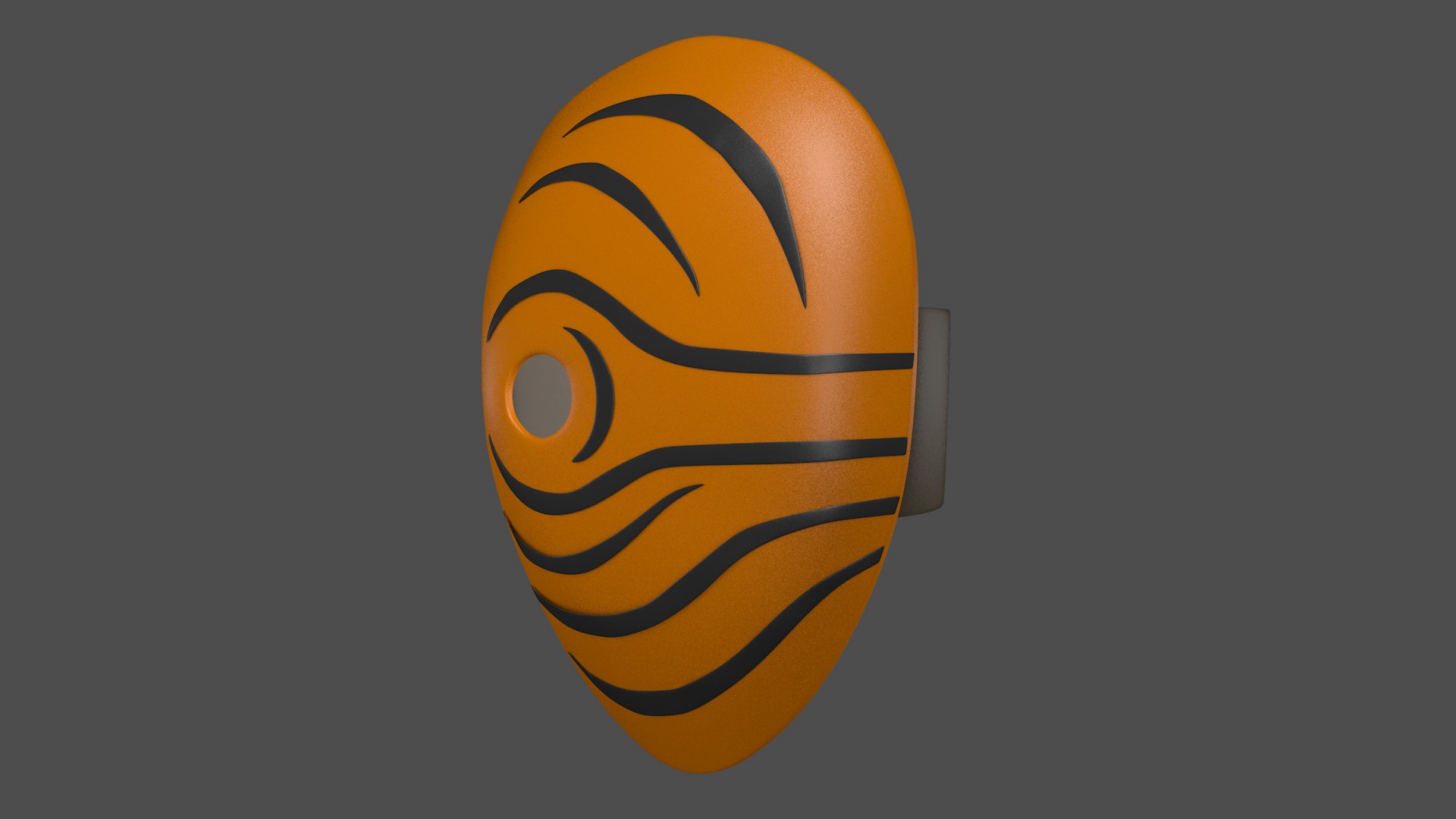 Orange Obito Mask 3D - TurboSquid 1720992