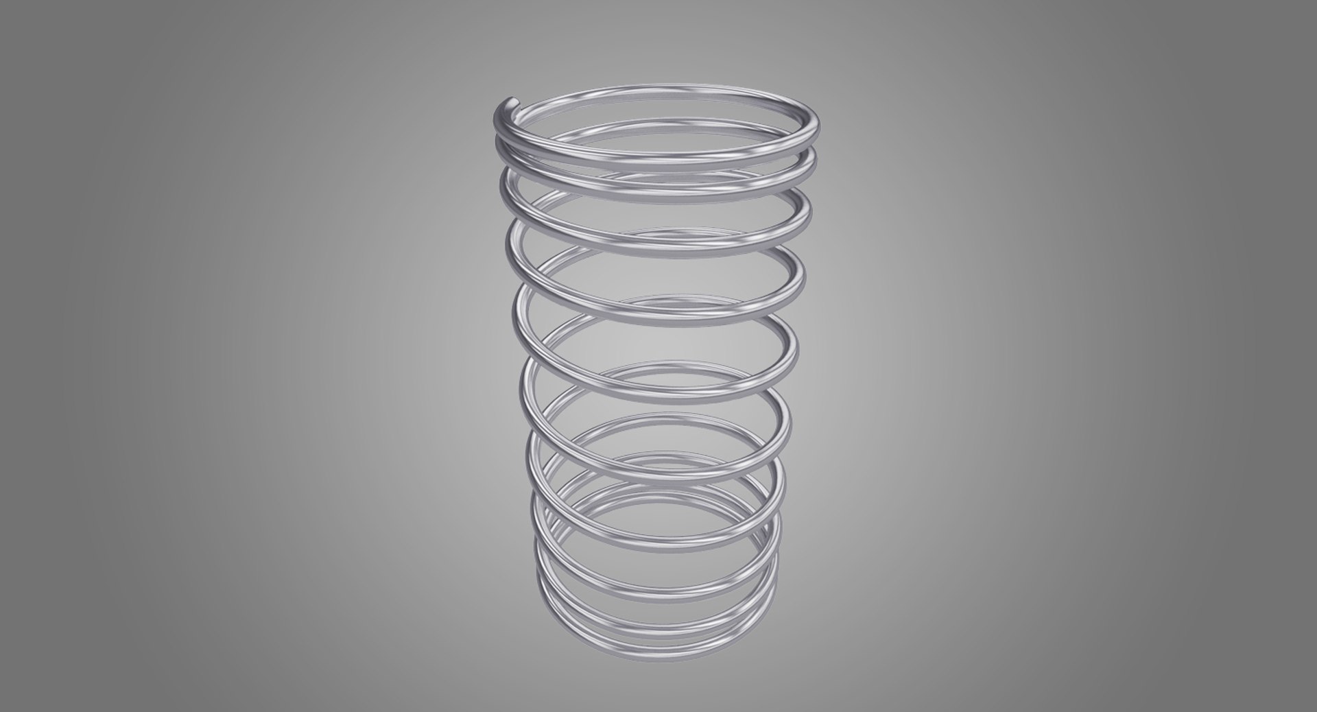 3d Metal Springs