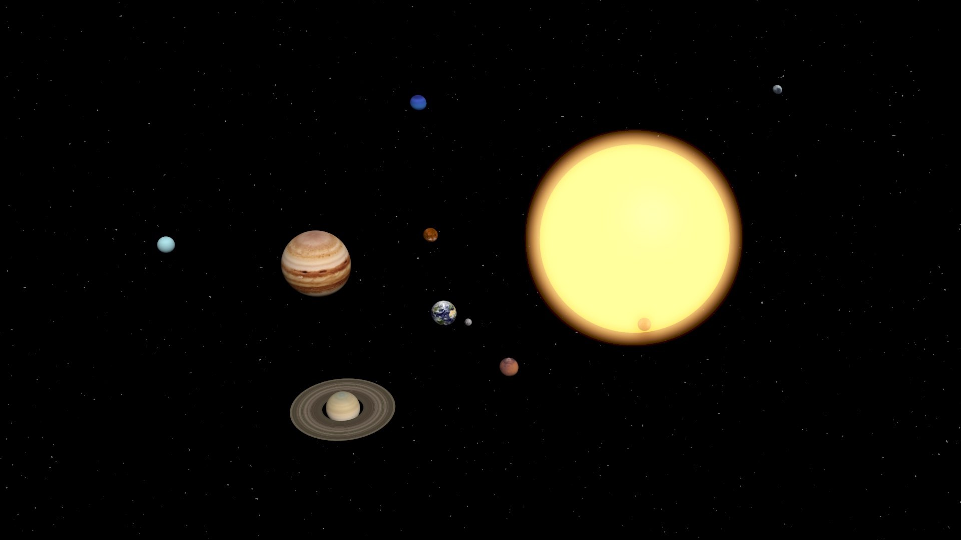 3D Solar System - TurboSquid 1847781