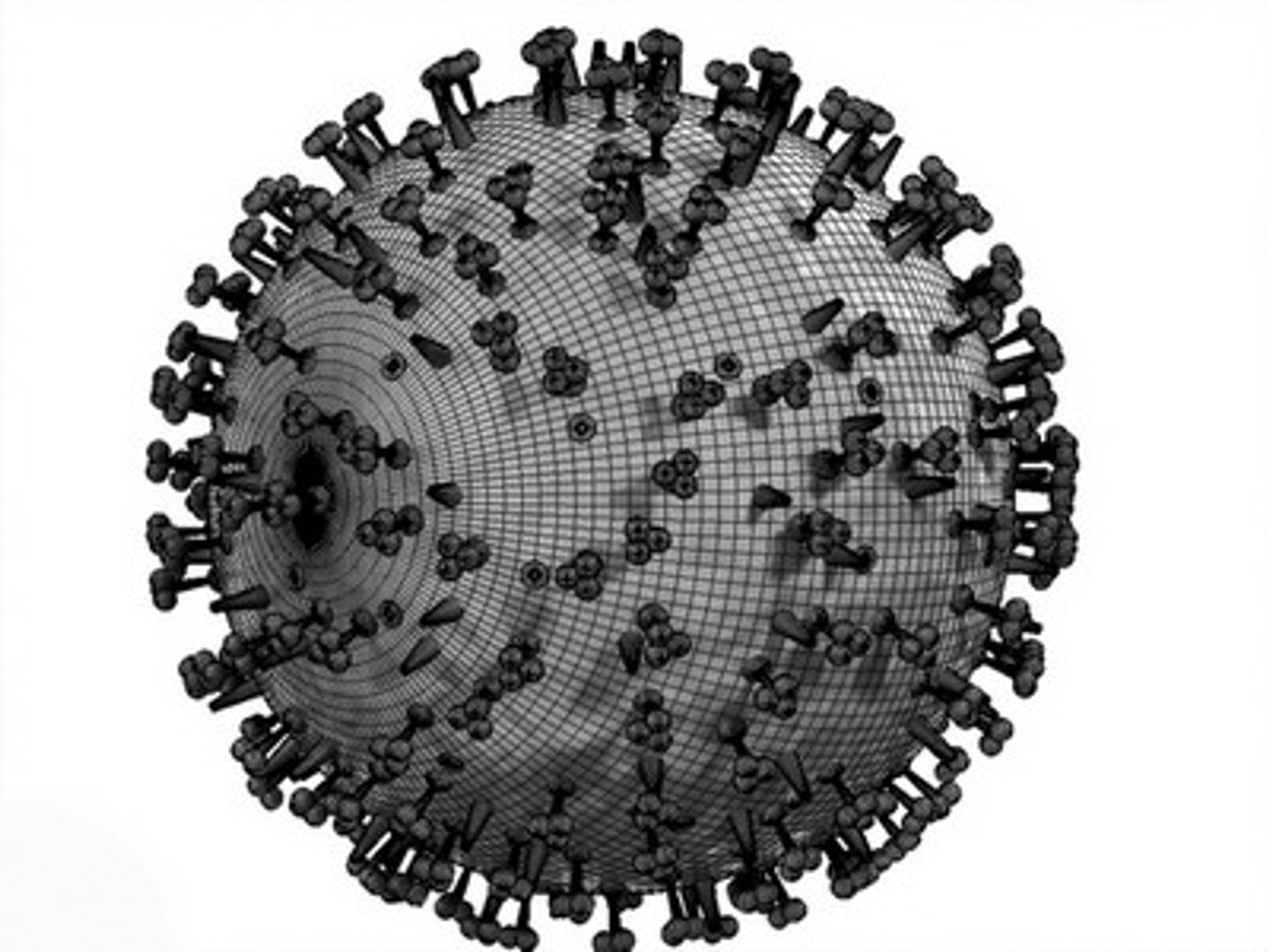 3d Model Influenza Virus