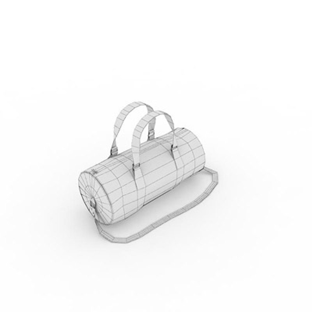 3d Kids Bag Model