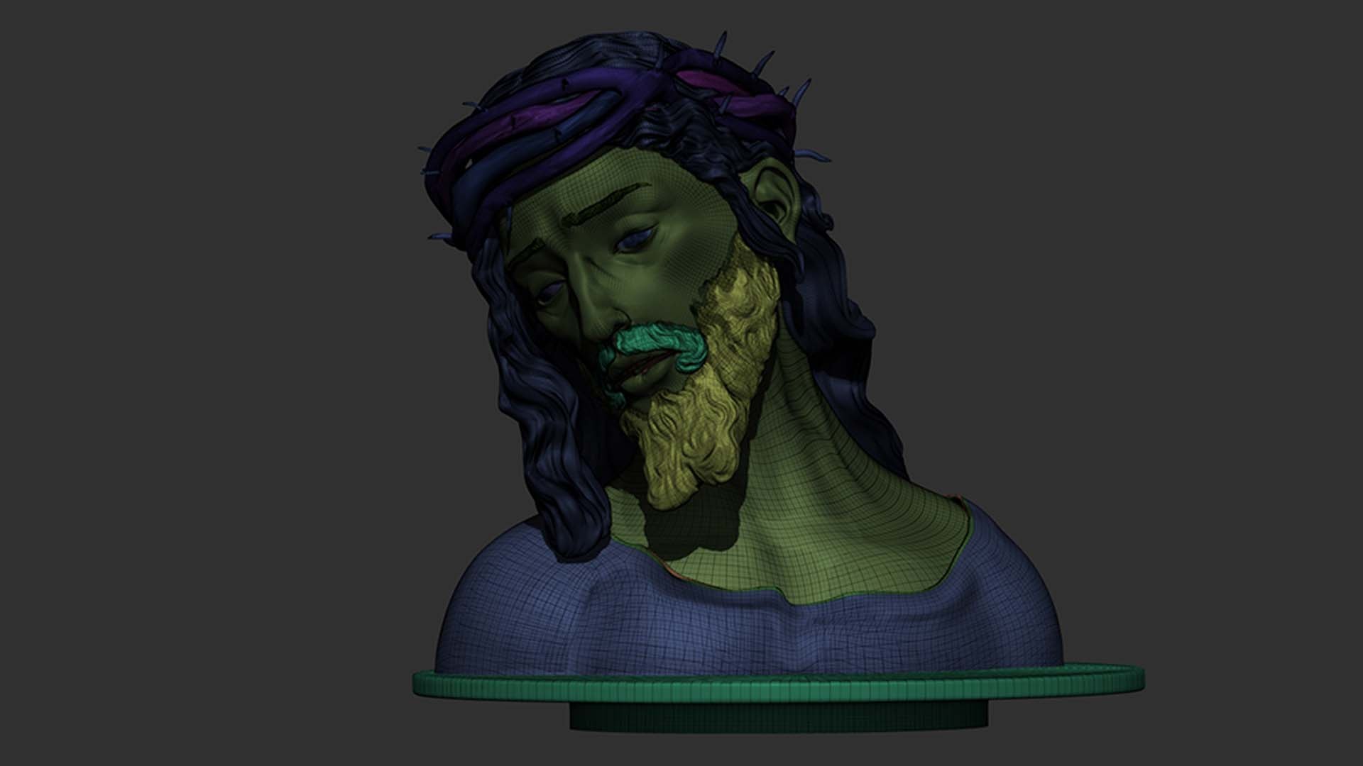 3D Jesus Christ STL Sculpture For 3D Printing Model - TurboSquid 2408001