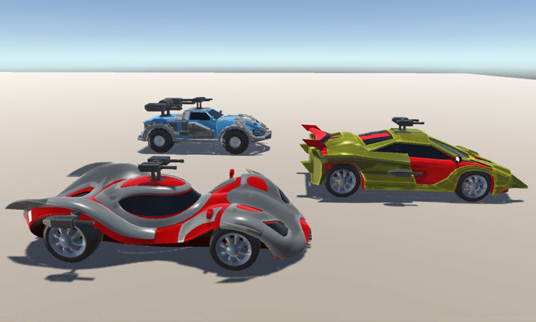 3d Fbx Road Warriors Pbr