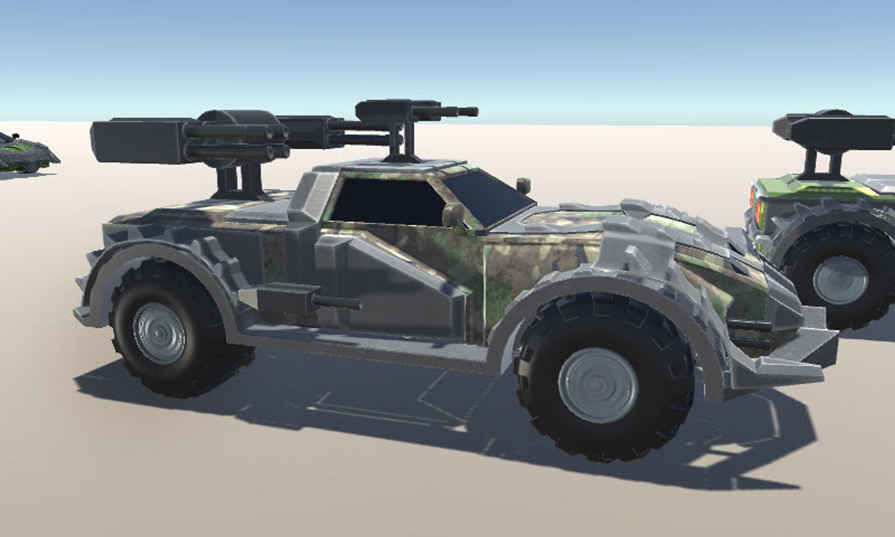 3d Fbx Road Warriors Pbr