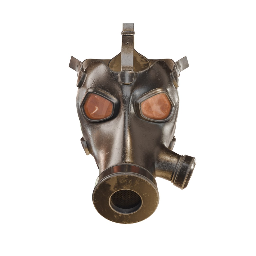 3D Gas Mask - Psycho Mantis Adult - TurboSquid 2127427