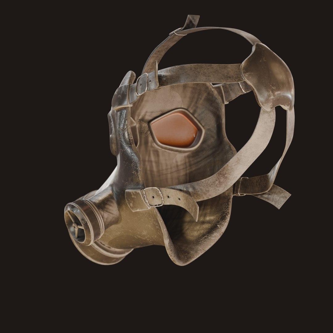 3D Gas Mask - Psycho Mantis Adult - TurboSquid 2127427