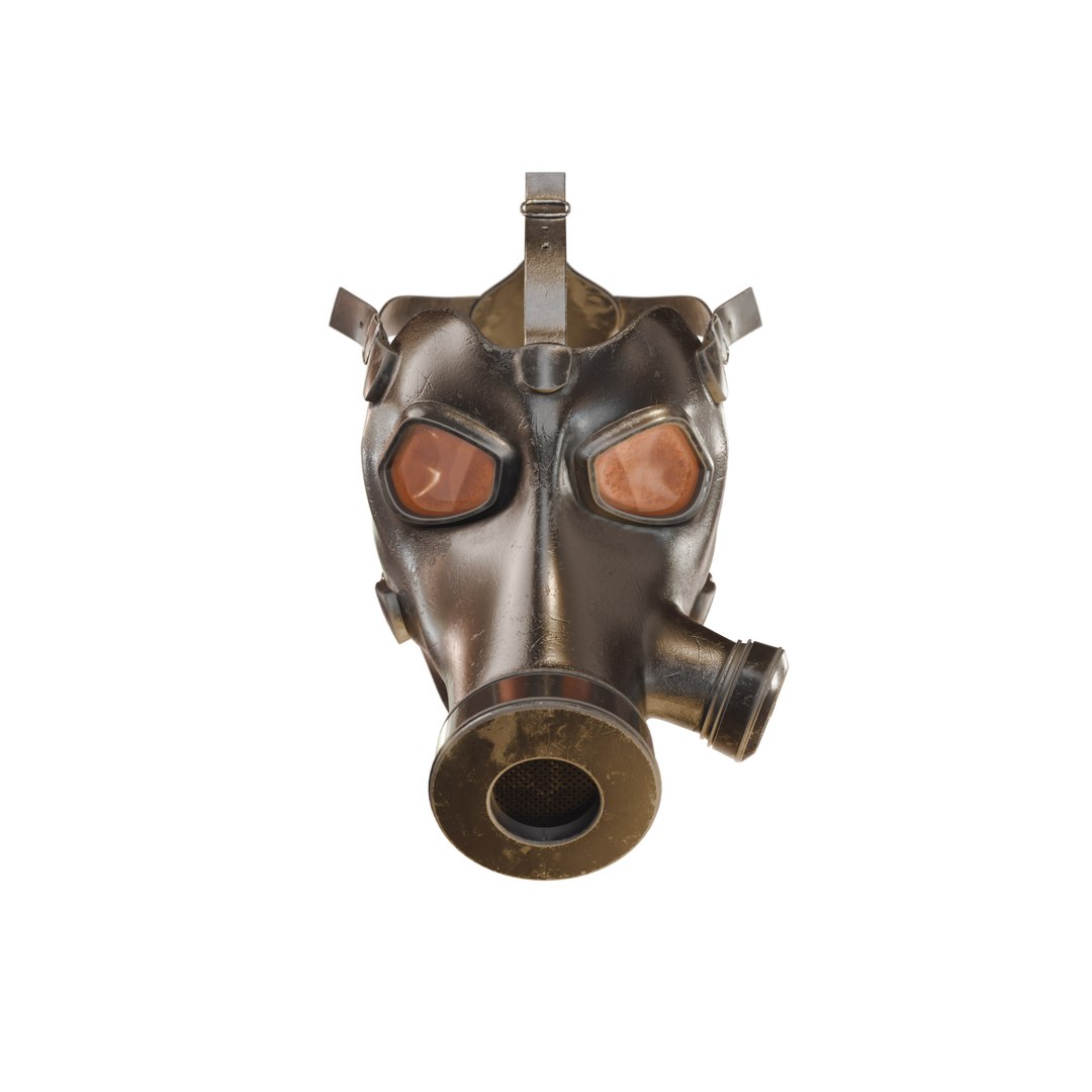 3D Gas Mask - Psycho Mantis Adult - TurboSquid 2127427