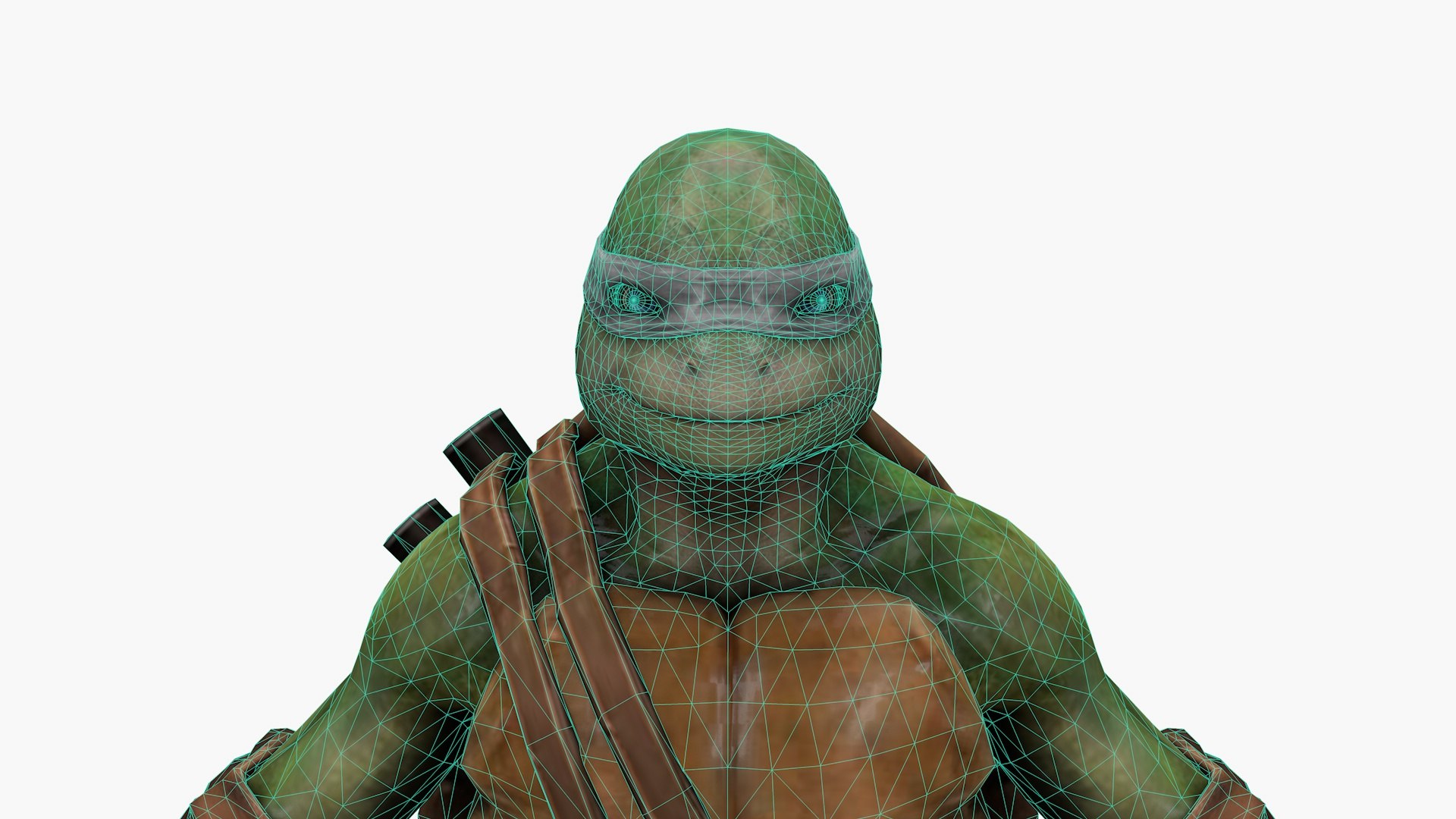 TMNT Leonardo 3D Model - TurboSquid 2346344