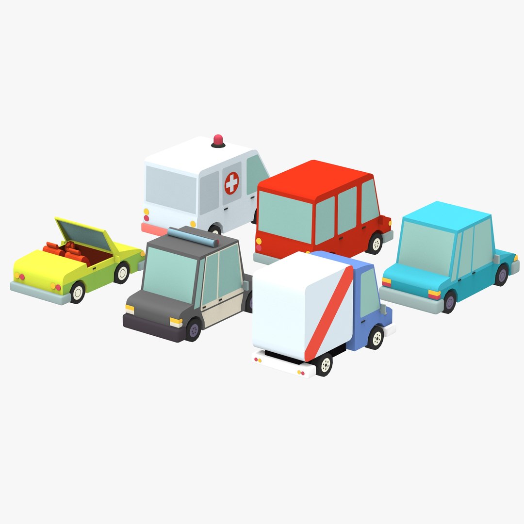 Car Pack 3 3D Model - TurboSquid 1263491