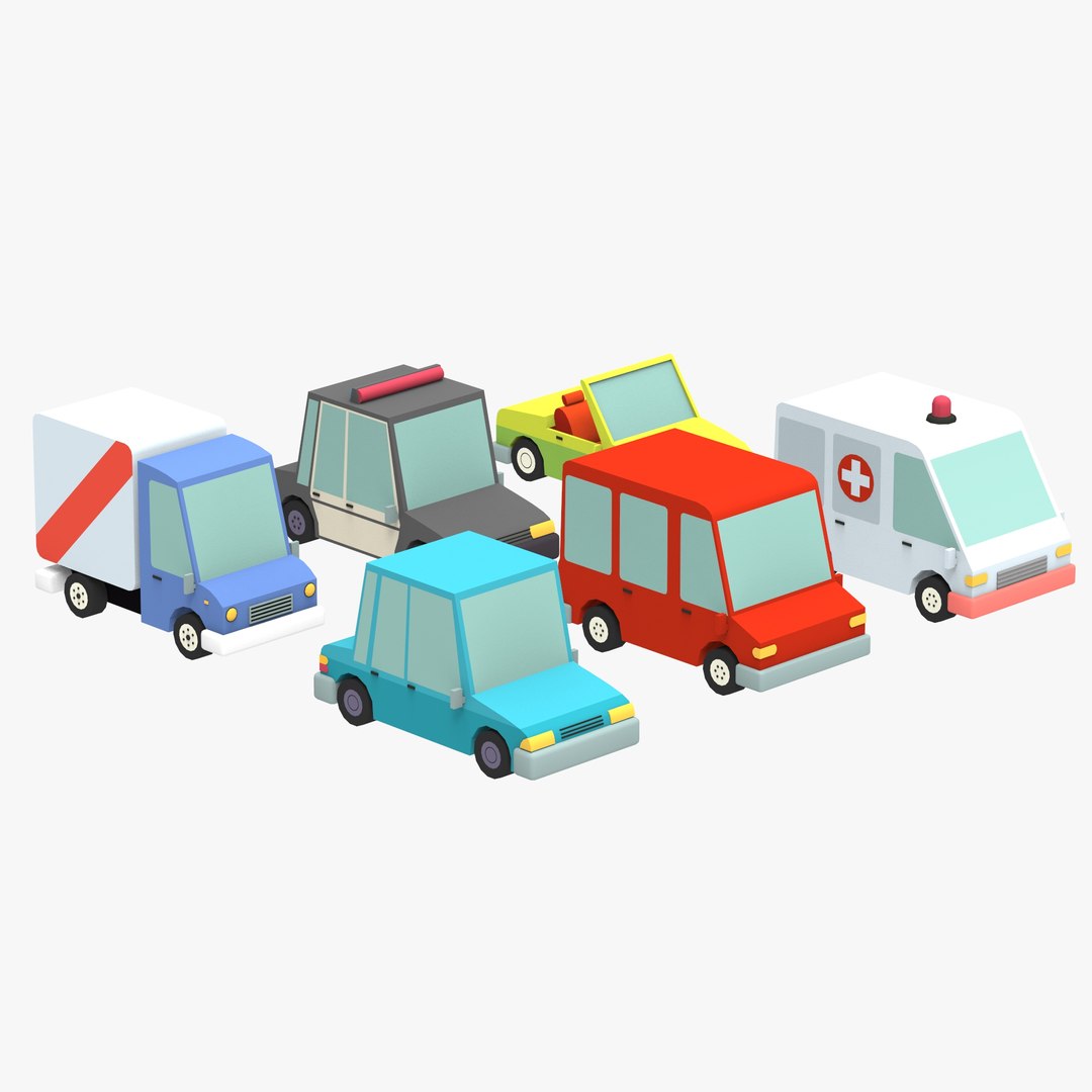 Car Pack 3 3D Model - TurboSquid 1263491