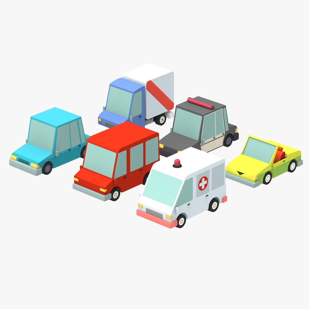Car Pack 3 3D Model - TurboSquid 1263491