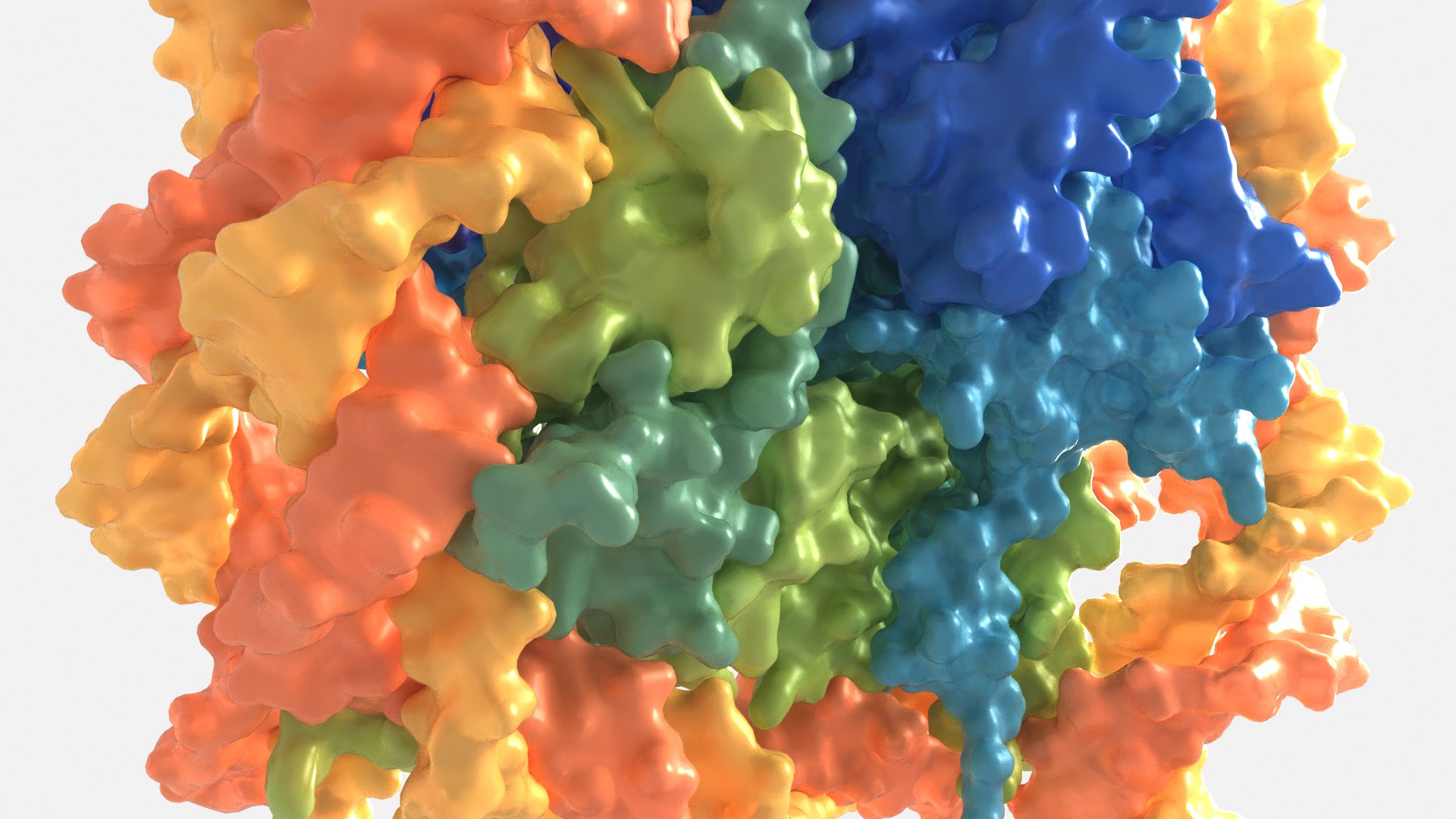 3D Nucleosome with DNA - TurboSquid 2095781