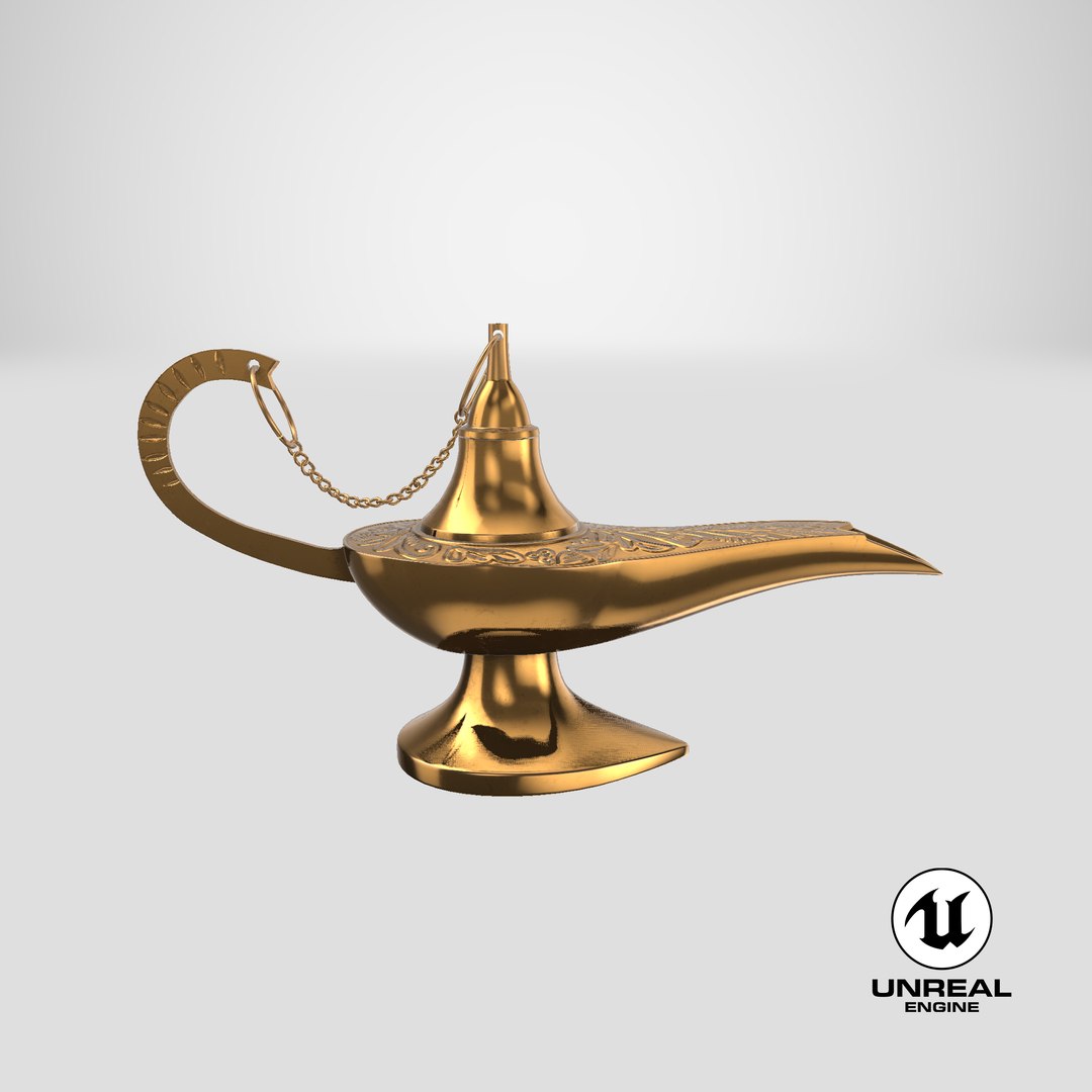 Magic-lamp-01 3D model - TurboSquid 1251978