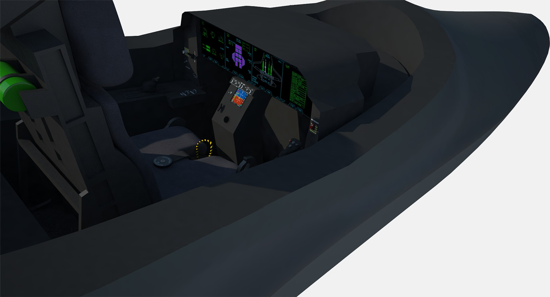 F-35 Lightning Ii Cockpit Model - TurboSquid 1365588