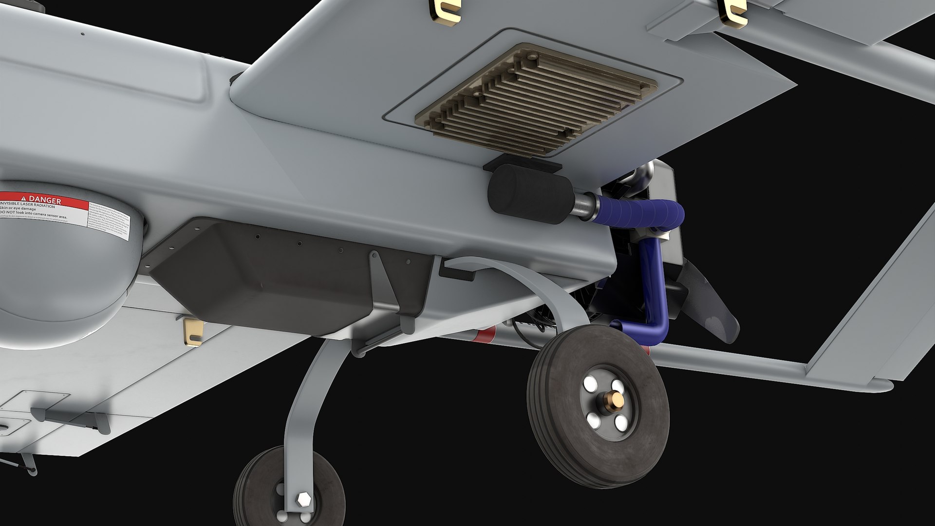 3D RQ-7 Shadow Unmanned Aerial Vehicle Model - TurboSquid 2292503