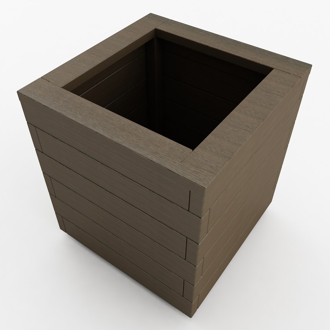 Planter Box 3D Model - TurboSquid 1301068