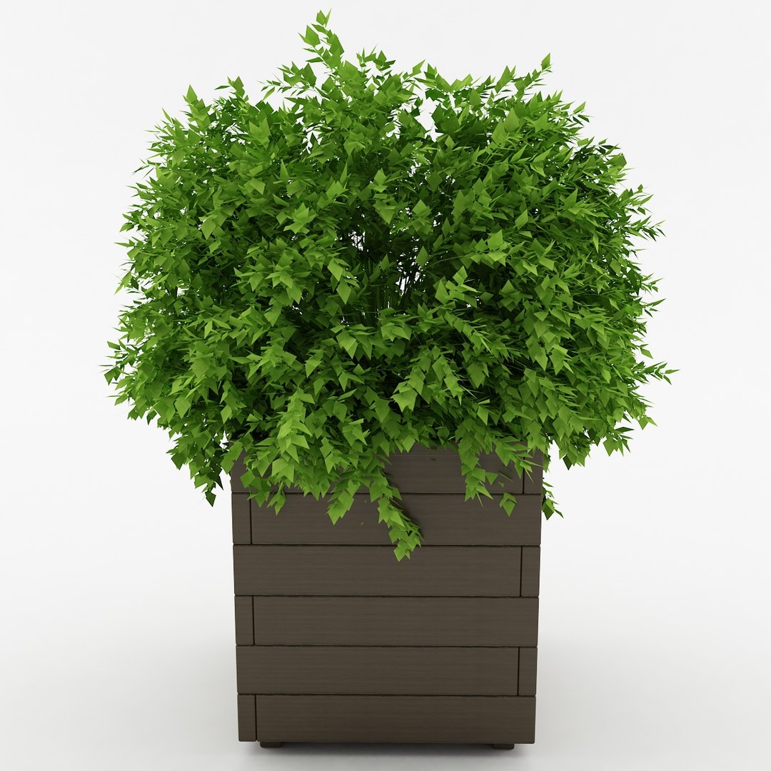 Planter Box 3D Model - TurboSquid 1301068