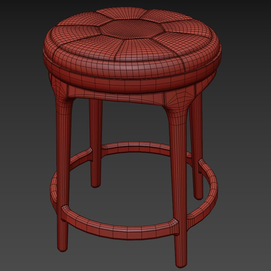 3D Model Dressing Table Vanity By LuLu - TurboSquid 1911917