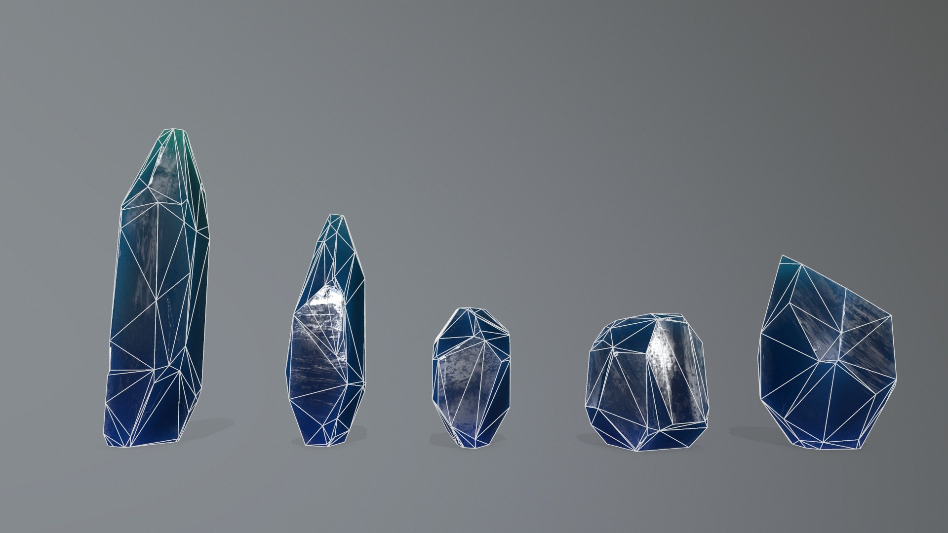 Crystal Set Model - TurboSquid 2285591